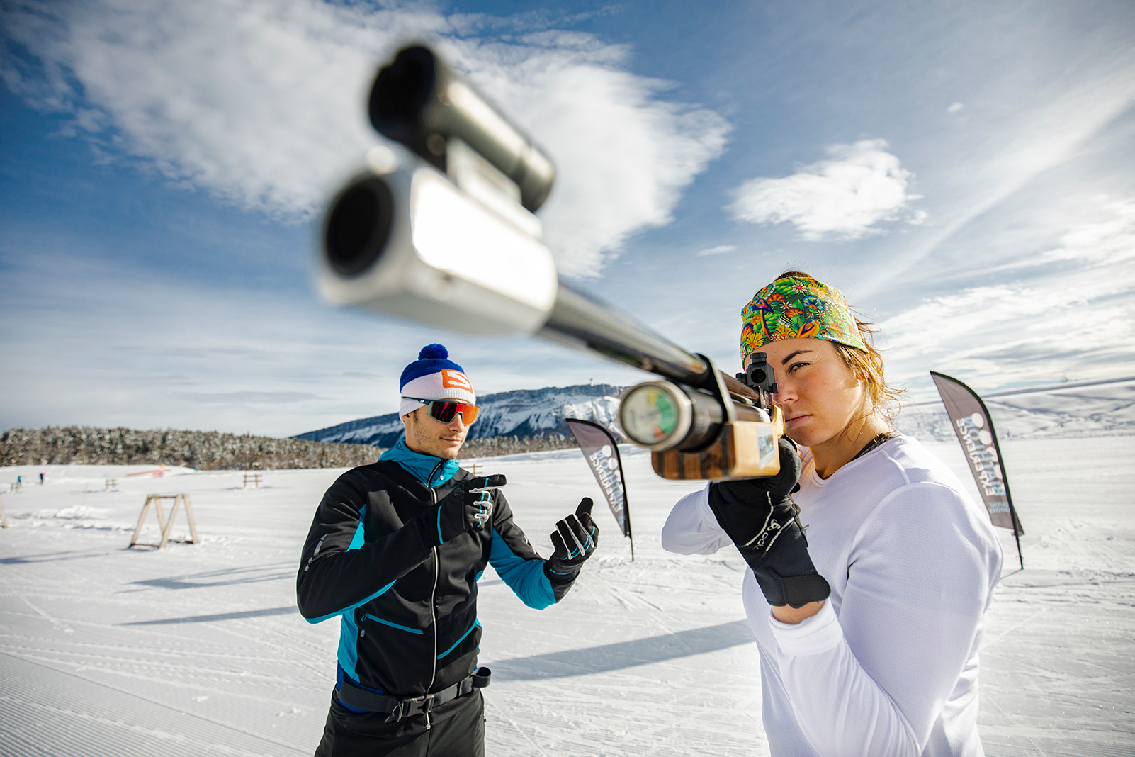 Activités hiver à la Féclaz - Biathlon Experience
